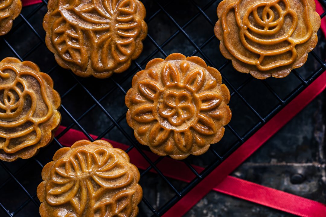 Mooncake biscuits - biscotti della luna cinesi - La Petite Xuyen